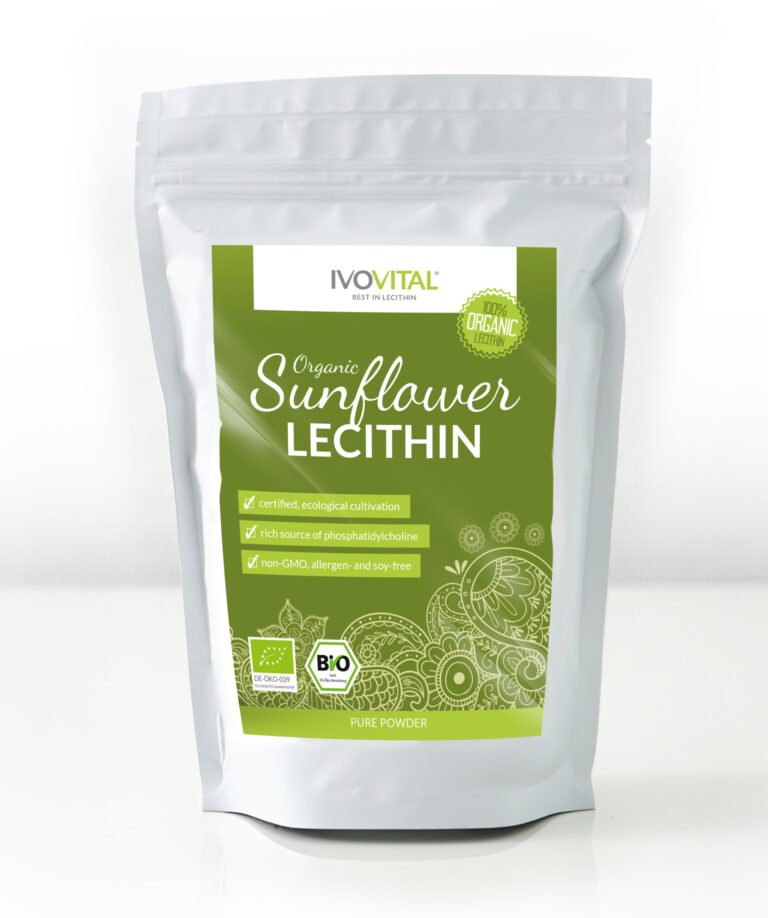 Organic Sunflower Lecithin Powder IVOVITAL Shop